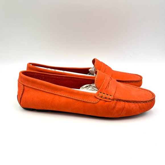 Massimo Matteo | Shoes | Massimo Matteo Penny Keeper Orange Nubuck ...